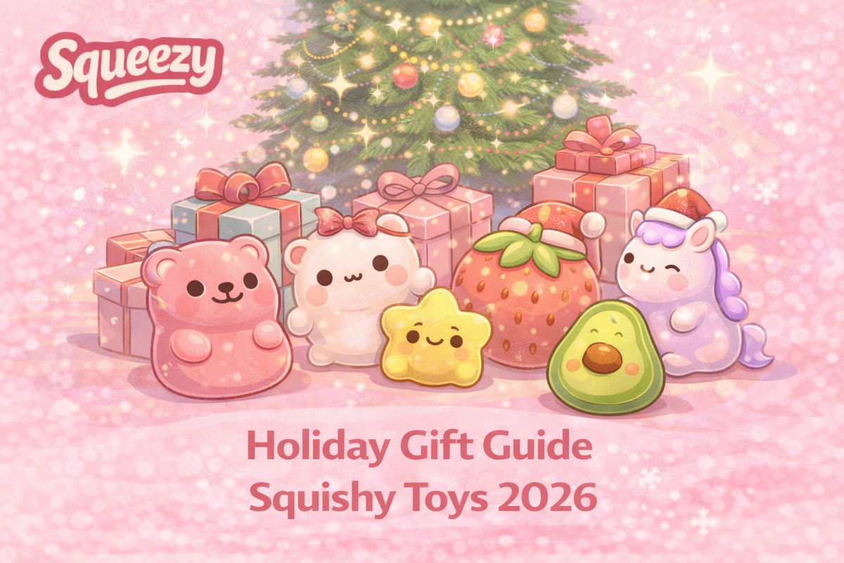 Holiday gift guide Squishy toys 2026 – Squeezy